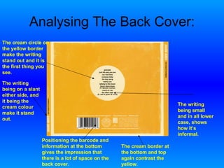 Analysing Album Covers | PPT