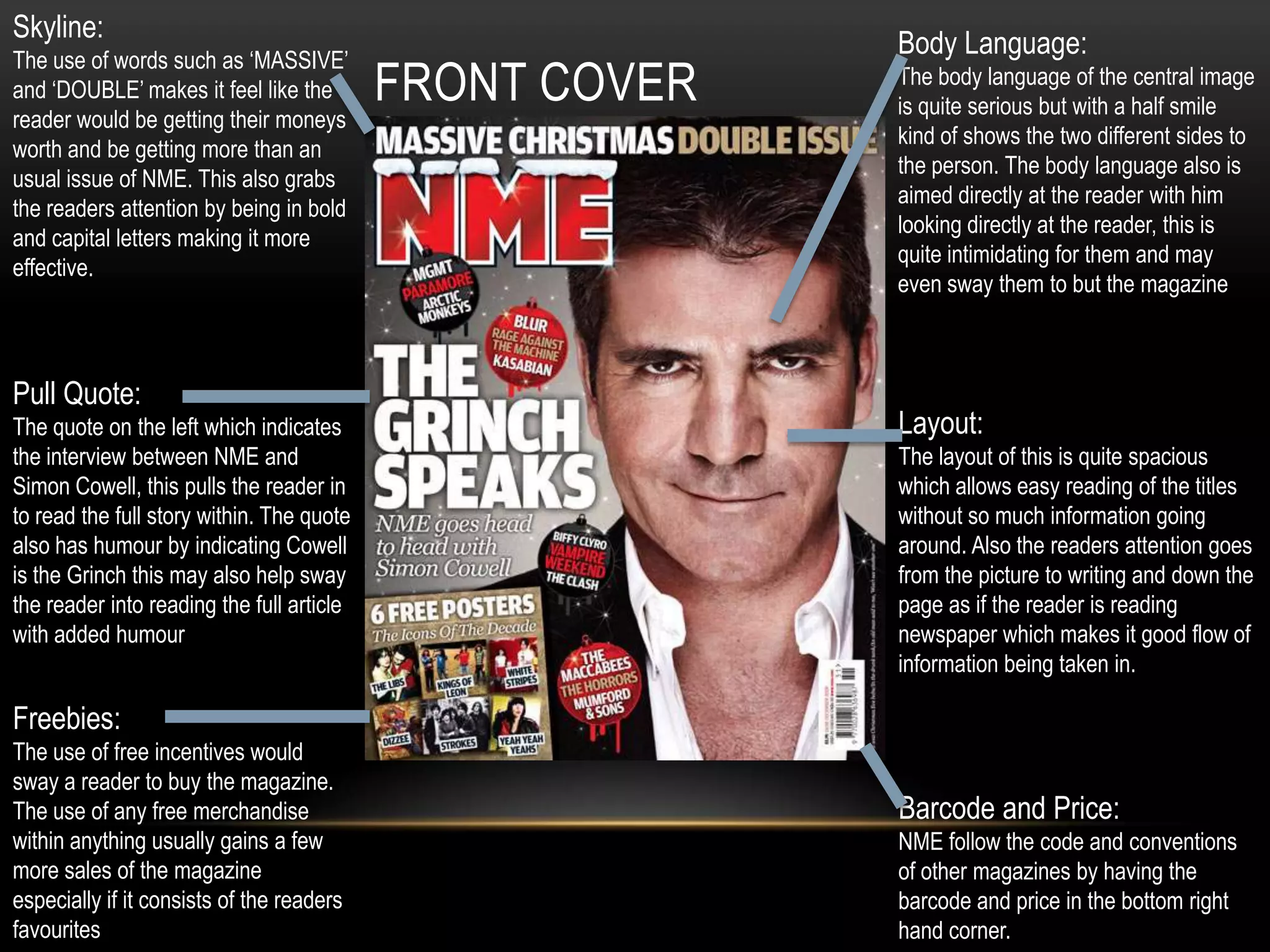 Analysing already established music magazine pages | PPT