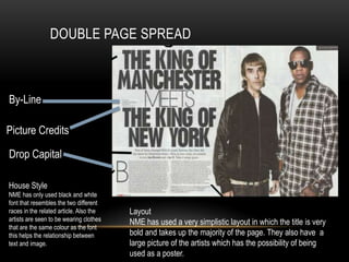 Analysing already established music magazine pages | PPT