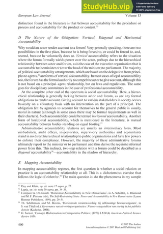 Analysing And Assessing Accountability A Conceptual Framework | PDF