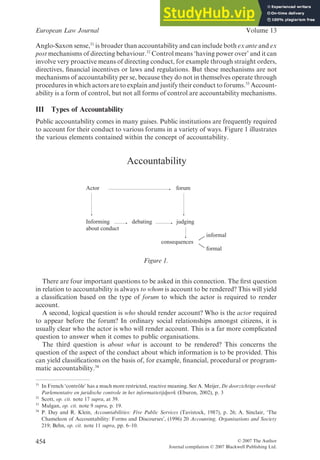 Analysing And Assessing Accountability A Conceptual Framework | PDF
