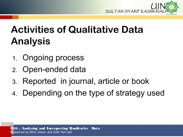 Analysing and interpreting data | PPT