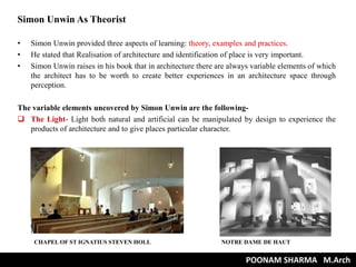 Analysing architecture - Simon Unwin | PPTX