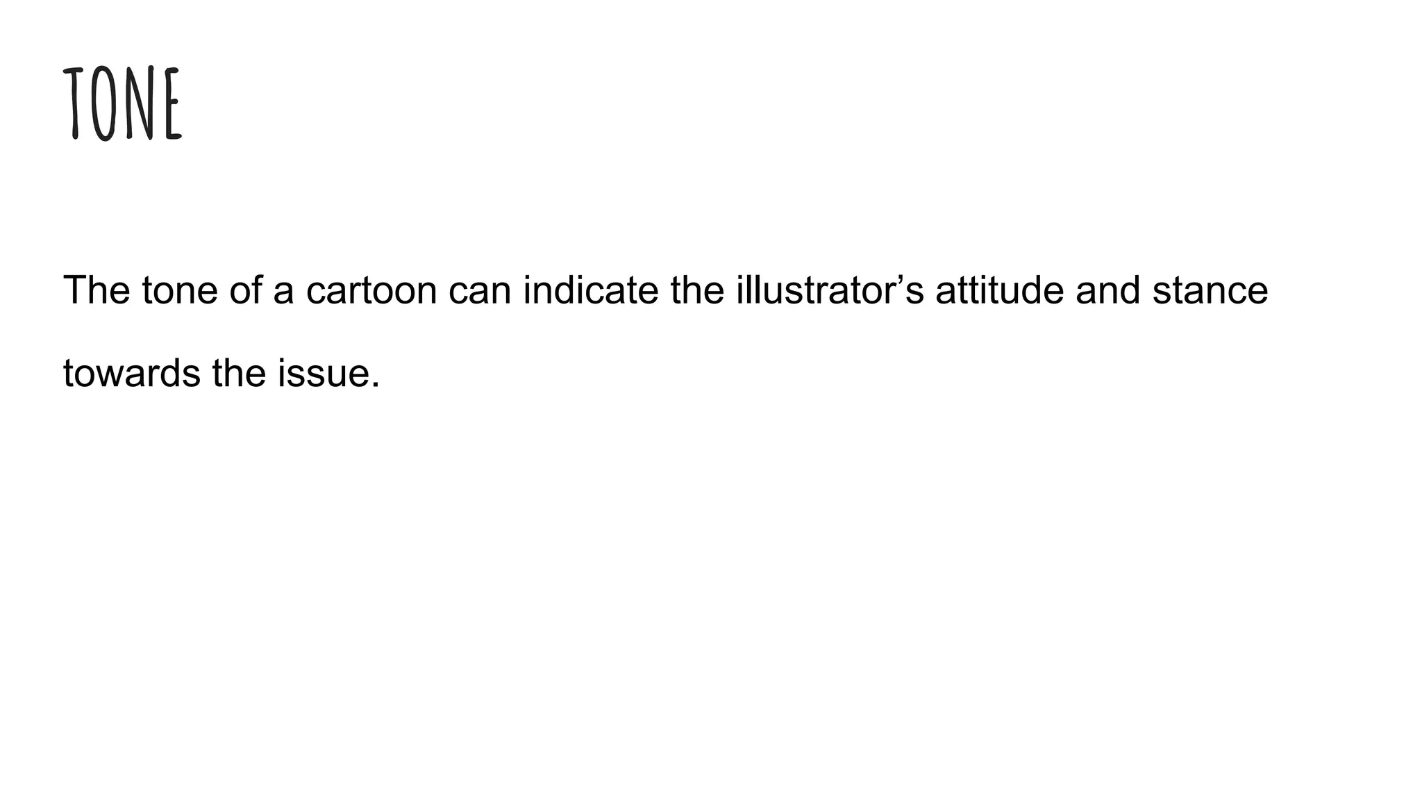 How to analyse cartoons in iB English language and lit | PPTX