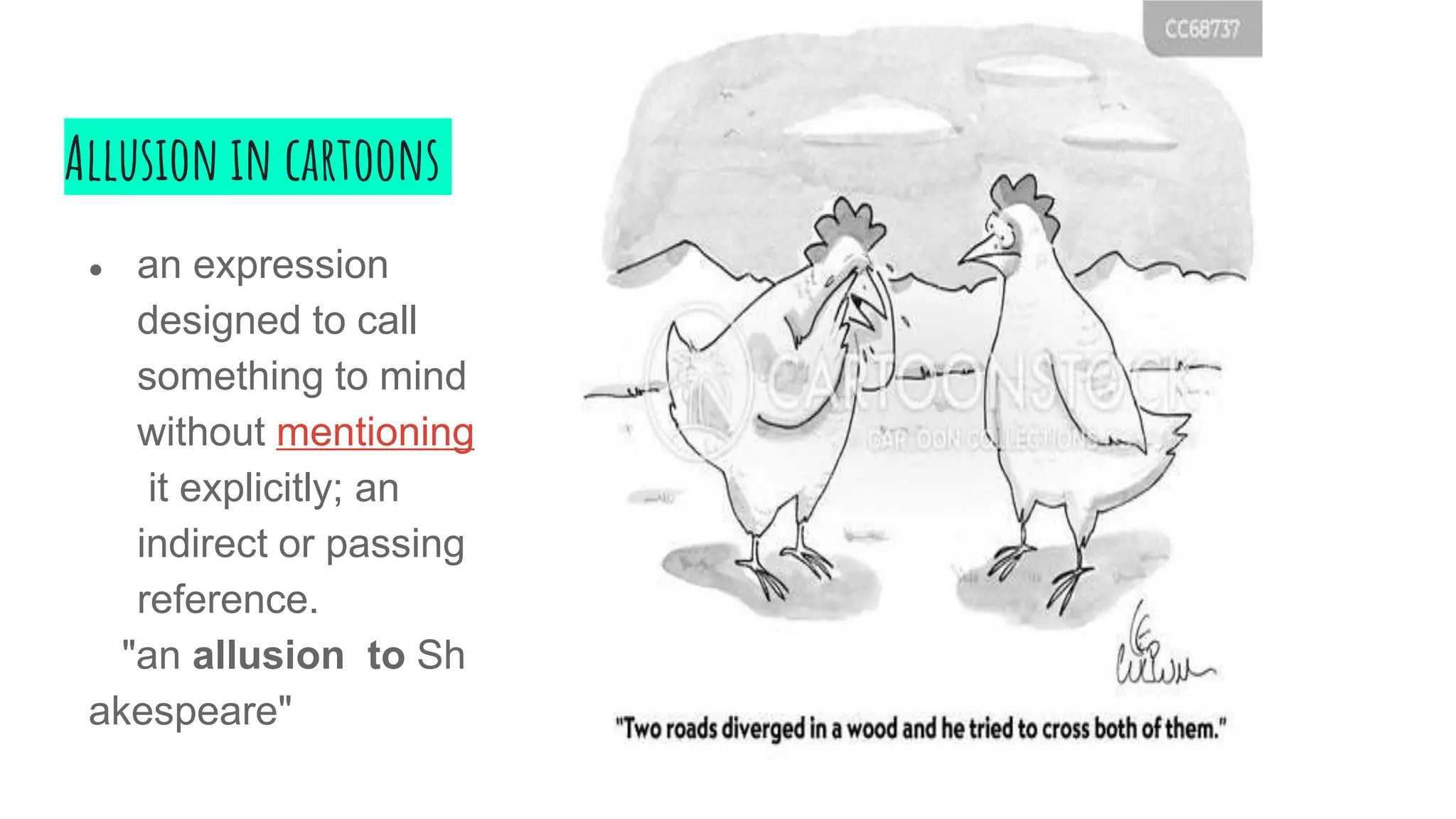 How to analyse cartoons in iB English language and lit | PPTX