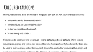 How to analyse cartoons in iB English language and lit | PPTX