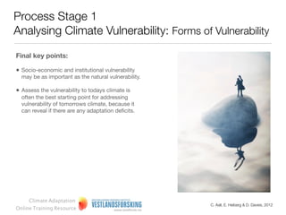 Analysing climate vulnerability- Online training resource for ...