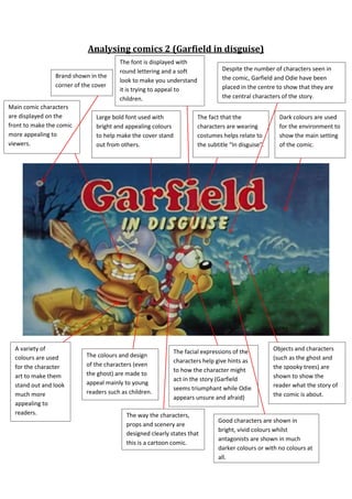 Analysing comics 2 | DOCX