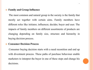 Analysing consumer buying behaviour and industrial buying behaviour | PPTX
