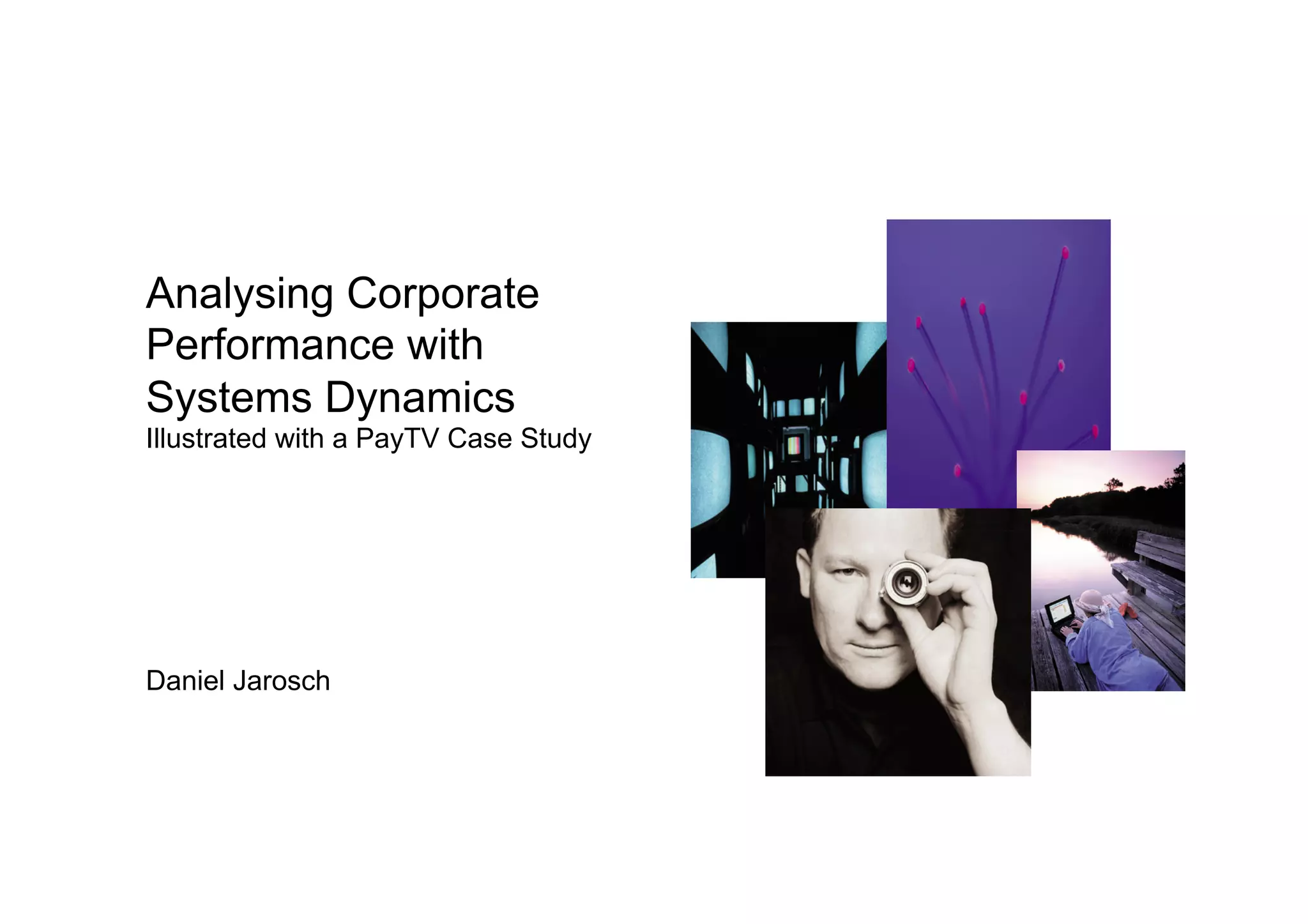Analysing corporate performance with system dynamics | PPT