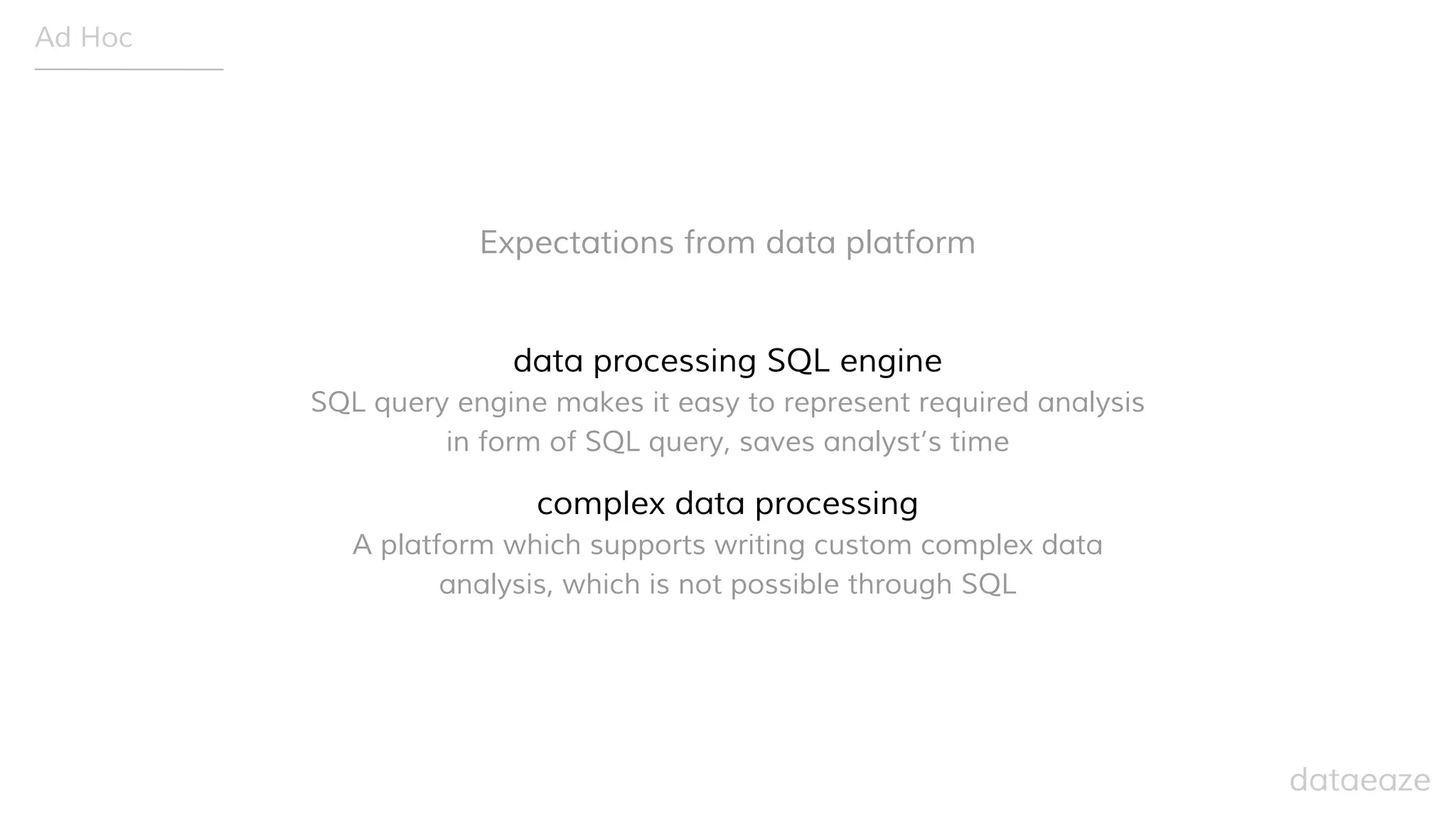Analysing data analytics use cases to understand big data platform | PDF