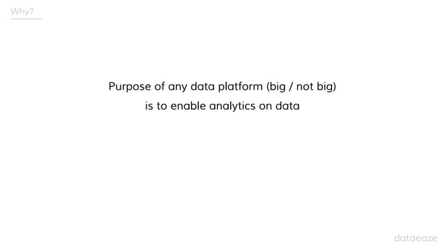 Analysing data analytics use cases to understand big data platform | PDF