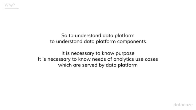 Analysing data analytics use cases to understand big data platform | PDF