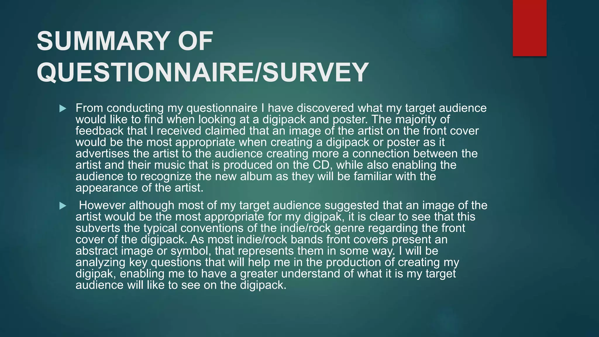 Analysing data results | PPTX