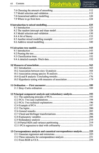 Analysing Ecological Data | PDF