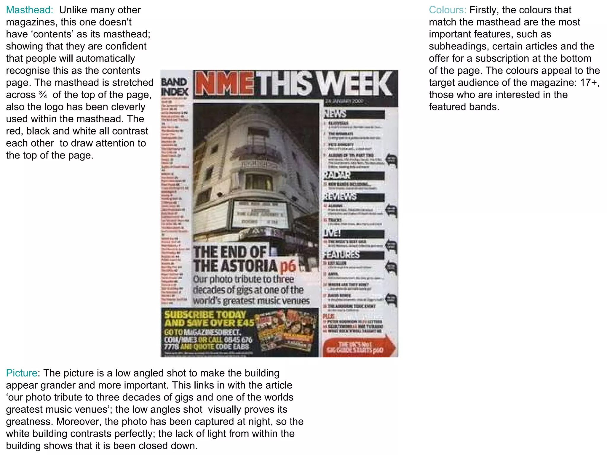 Analysing existing magazines | PPT