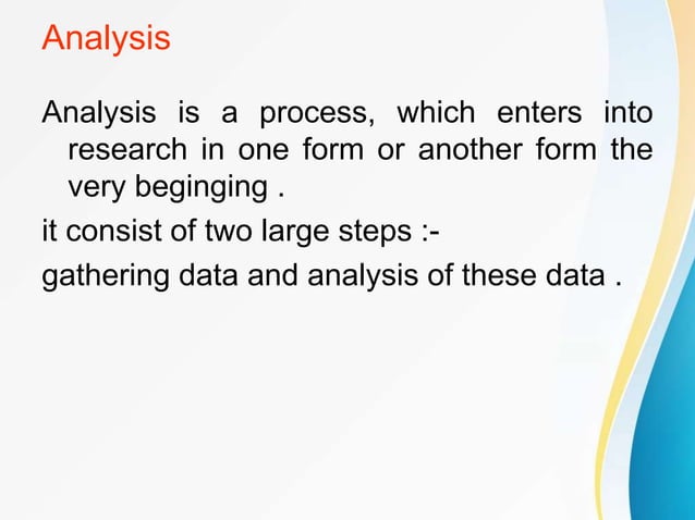 Analysing And Interpreting Datappt