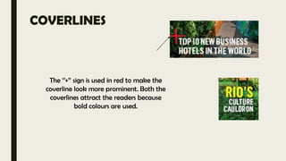 Analysing magazine covers | PPT