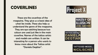 Analysing magazine covers | PPT