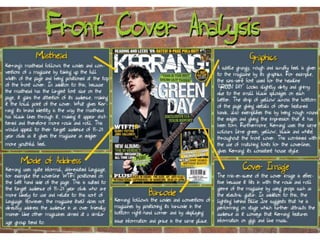 Analysing Magazine Pages | PPTX