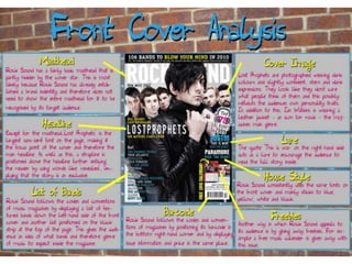 Analysing Magazine Pages | PPTX