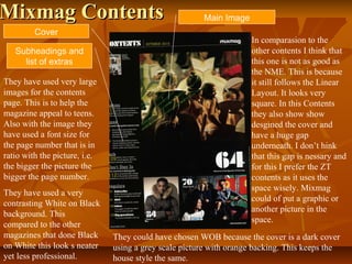 Analysing magazines123 | PPT | Album-oriented Rock | Rock Music