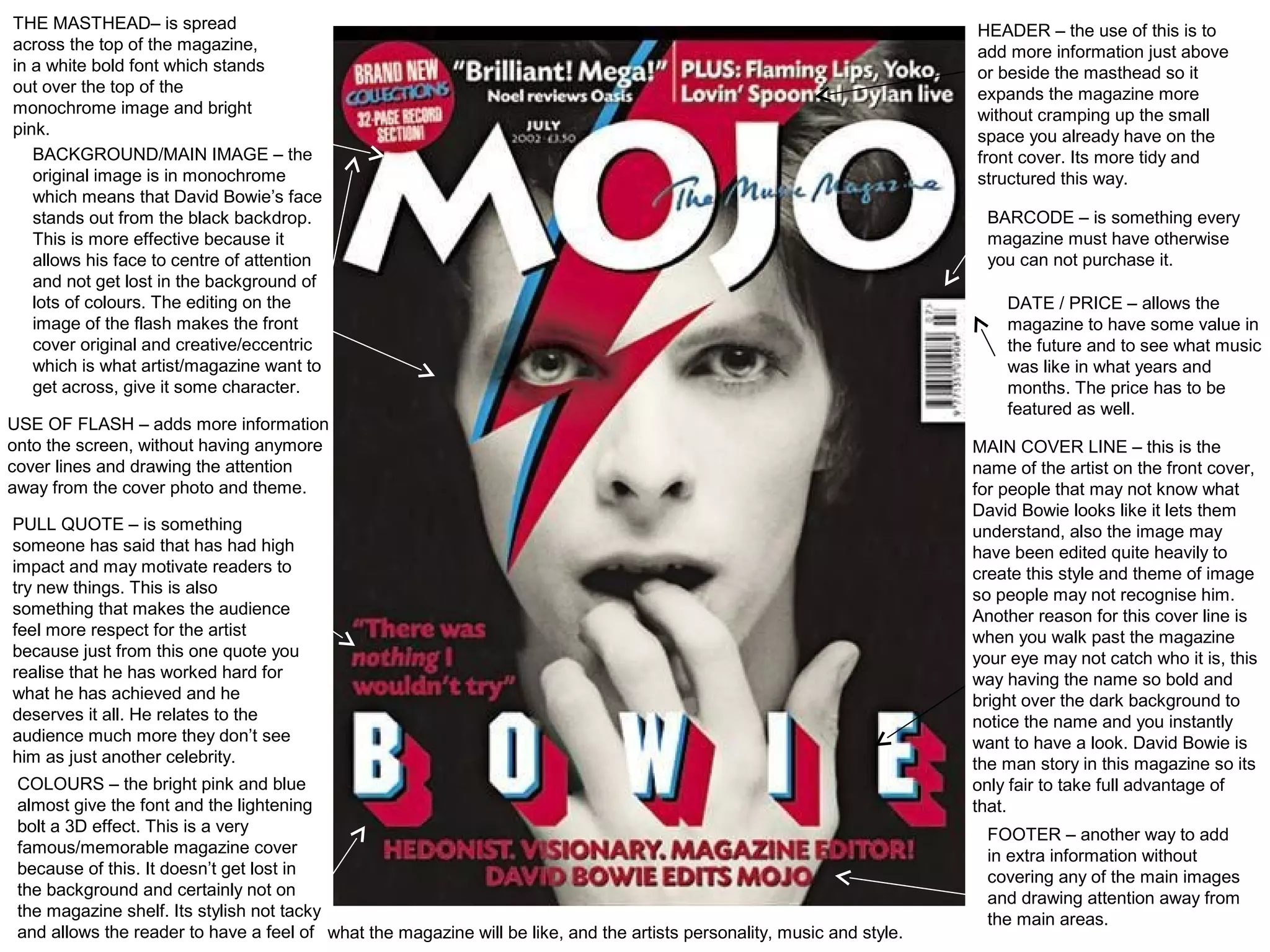 Analysis of magazine covers | PPT