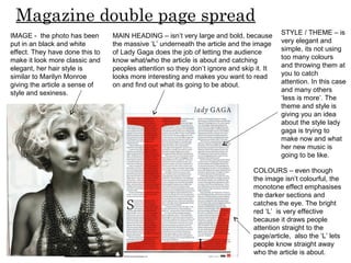 Analysing magazine cover | PPT | Desktop Publishing | Computer Software ...
