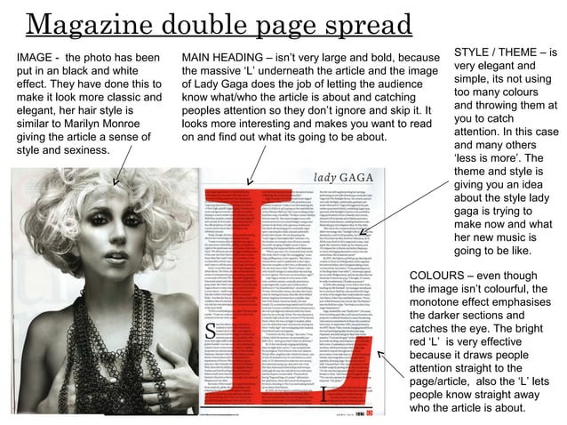 Analysing magazine cover | PPT | Desktop Publishing | Computer Software ...