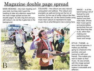 Analysing magazine cover | PPT | Desktop Publishing | Computer Software ...