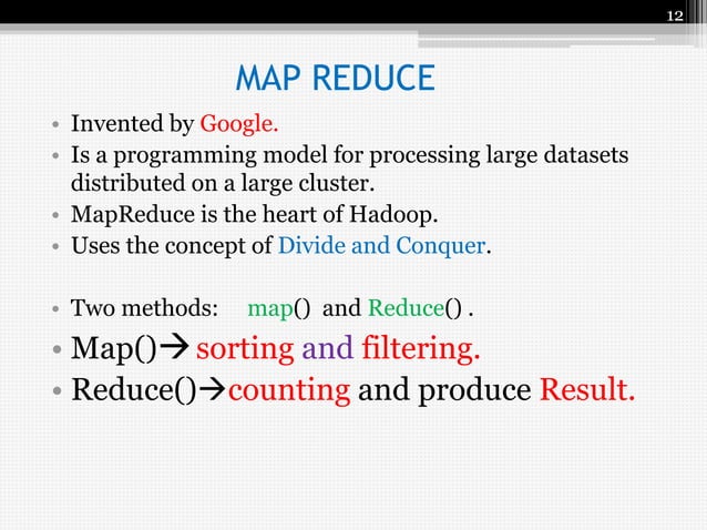 Analysing Of Big Data Using Map Reduce Pptx Databases Computer Software And Applications