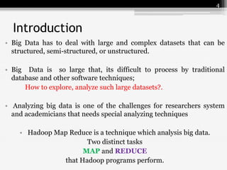 Analysing of big data using map reduce | PPTX