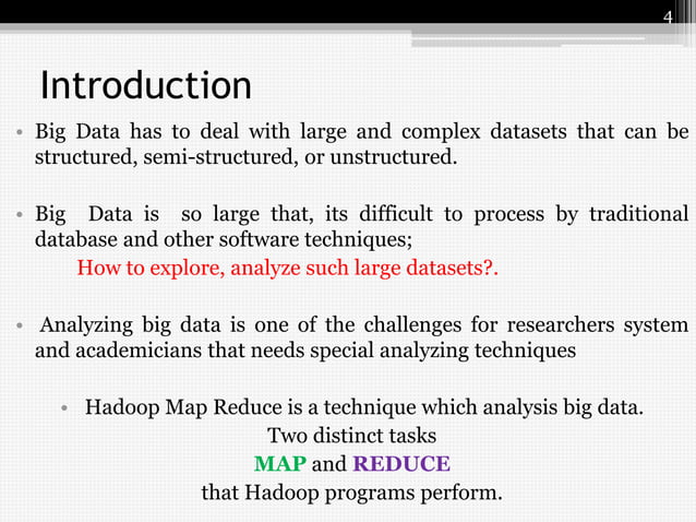 Analysing Of Big Data Using Map Reduce Pptx Databases Computer Software And Applications