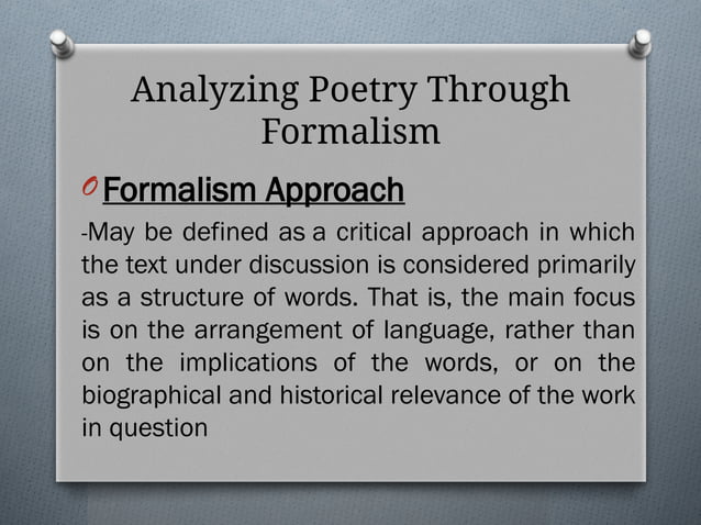 Analysing Poetry Through Formalism Approach.pptx