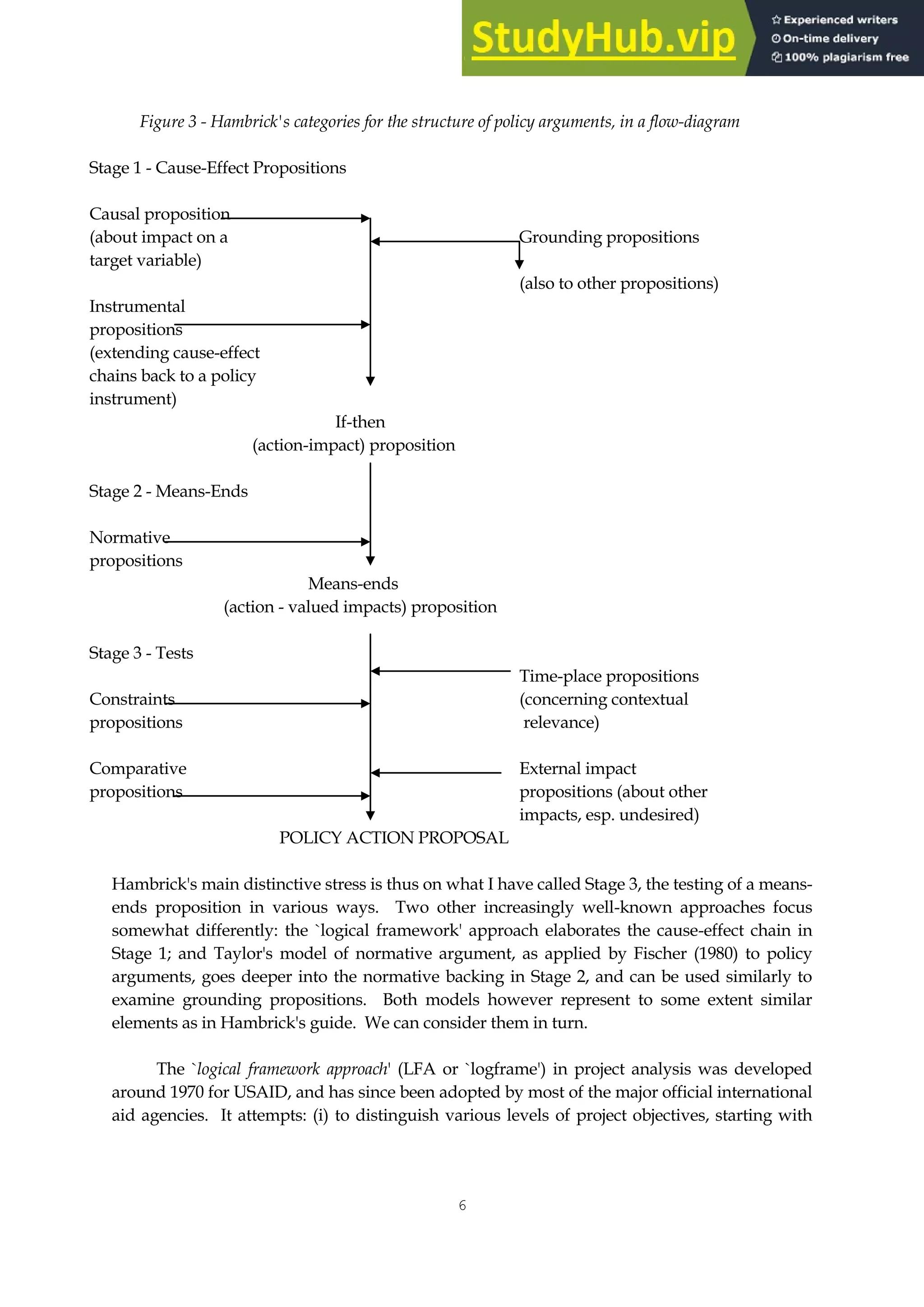 Analysing Policy Arguments | PDF