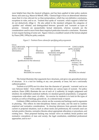 Analysing Policy Arguments | PDF