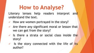 Analysing prose and poetry | PPTX