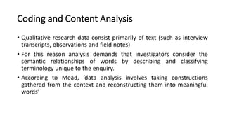 Analysing qualitative data from information organizations | PDF