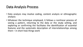 Analysing qualitative data from information organizations | PDF