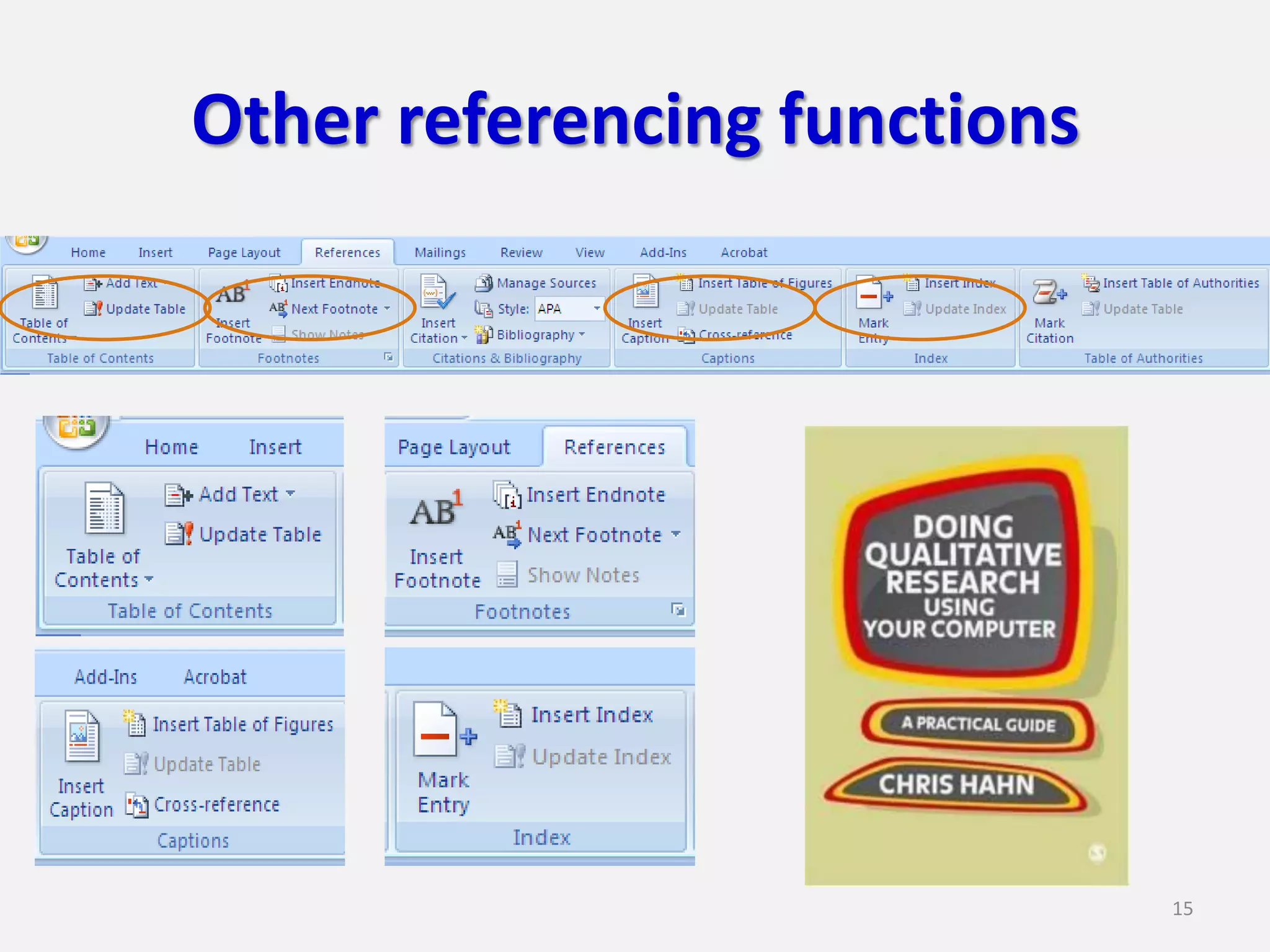 QMiP workshop: Analysing qualitative data using microsoft word | PDF QMiP workshop: Analysing qualitative data using microsoft word | PDF