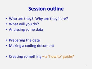 QMiP workshop: Analysing qualitative data using microsoft word | PDF