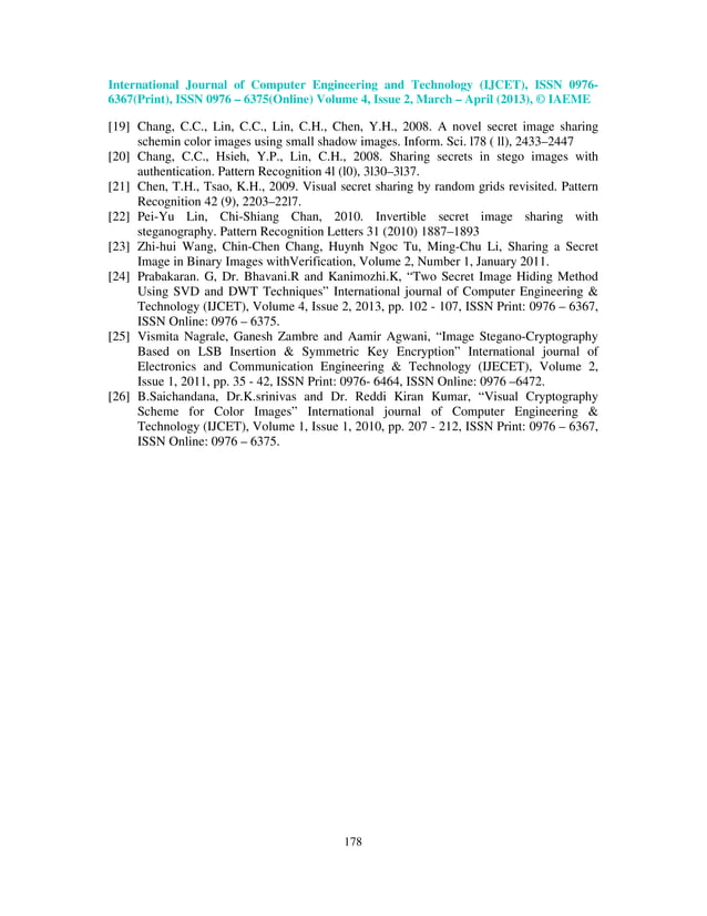 Analysing Secure Image Secret Sharing Schemes Based On Steganography Pdf
