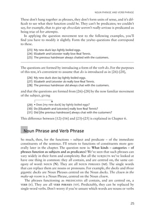 Analysing Sentences - An Introduction to English Syntax, 5th Edition ...