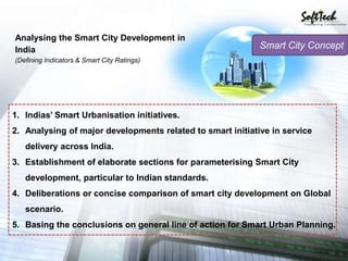 Analysing Smart City Development in india | PPTX