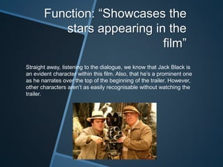 Analysing sound in trailers | PPT