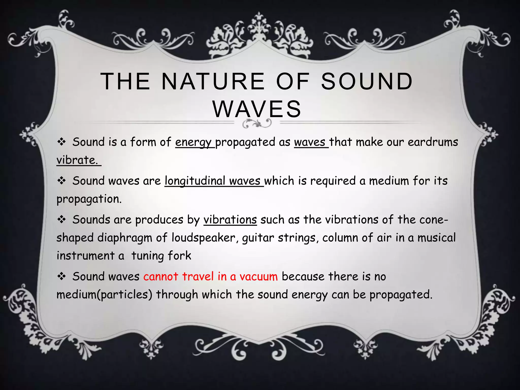 Analysing sound waves | PPT