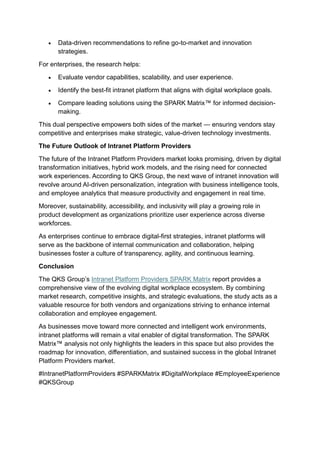 Analysing the Global Intranet Platform Providers Market.pdf