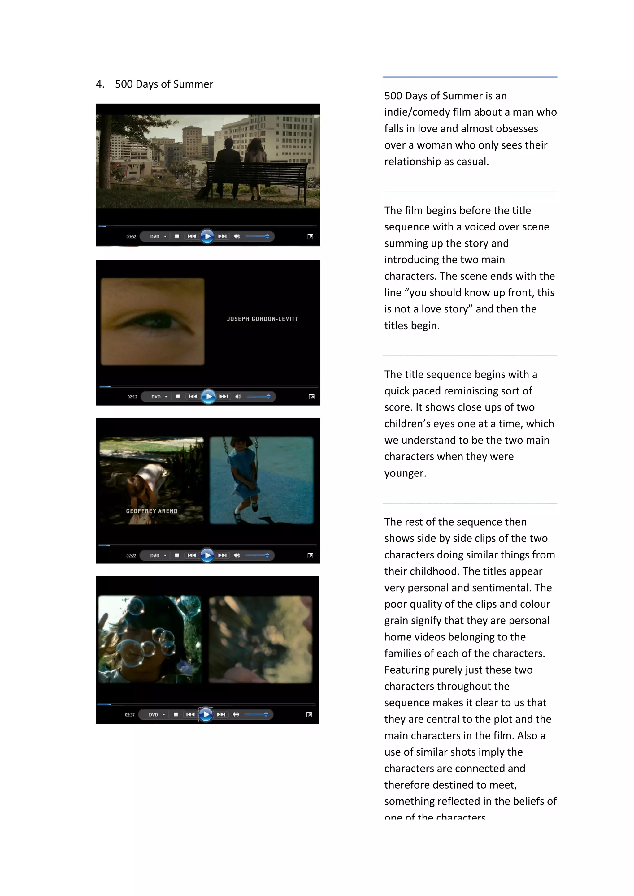 Analysing title sequences | PDF