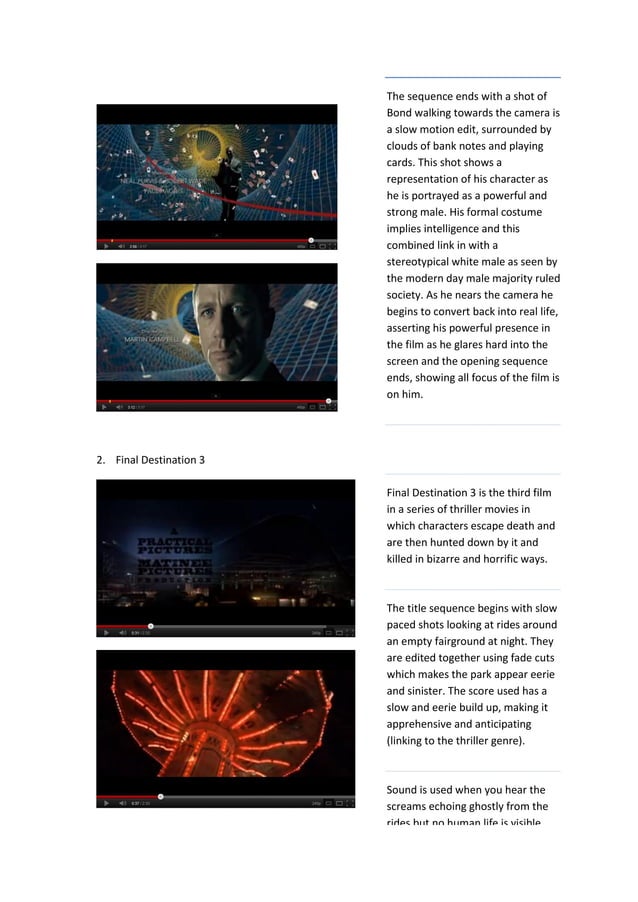 Analysing title sequences | PDF