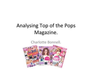 Analysing top of the pops magazine | PPT